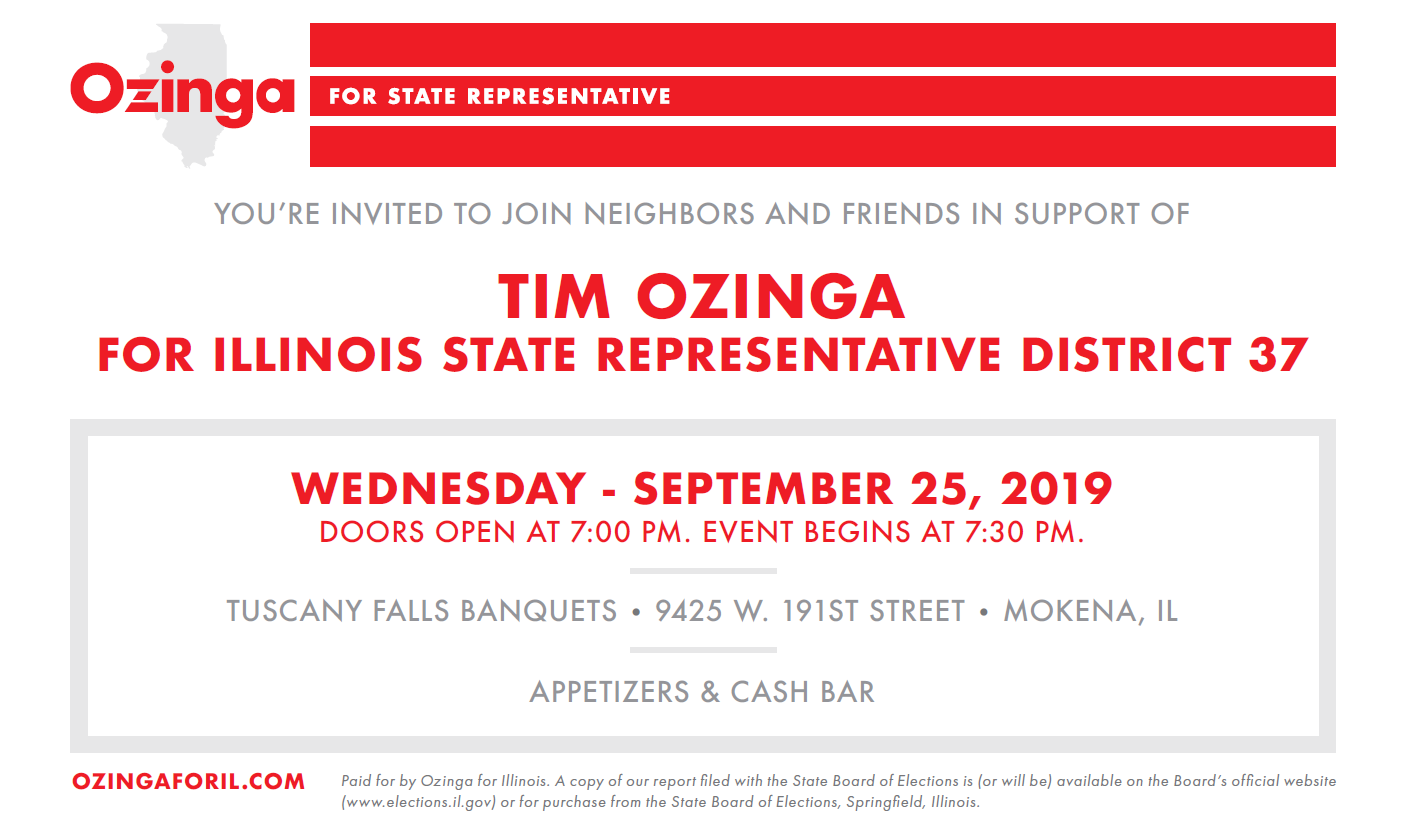 Illinois Family Action » We Must Help Tim Ozinga Get On The Ballot!